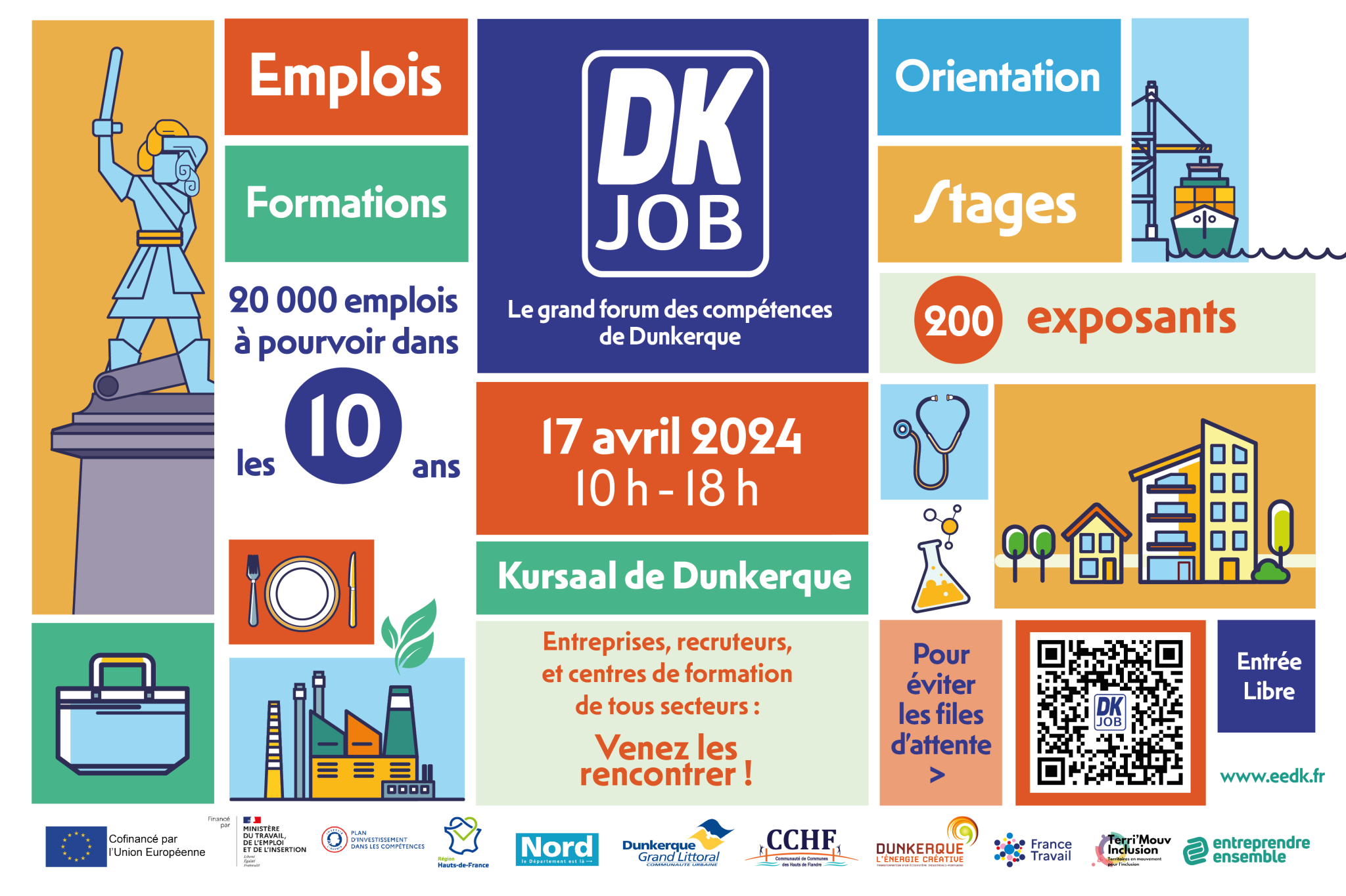 Forum DK JOB 2024 - Dunkerque l'Énergie Créative